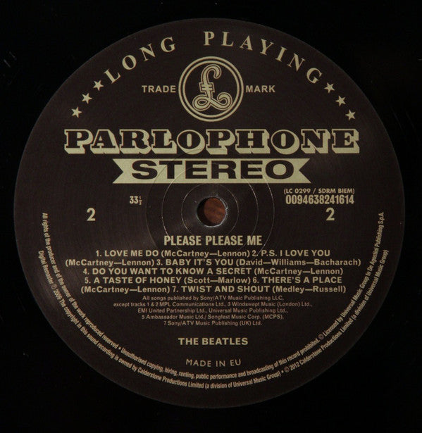 Buy The Beatles : Please Please Me (LP, Album, RE, RM, 180) Online for ...