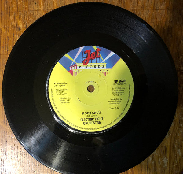 Buy Electric Light Orchestra : Rockaria! (7", Single, Sol) Online for a ...