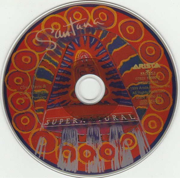 Buy Santana : Supernatural (CD, Album, Son) Online for a great price ...
