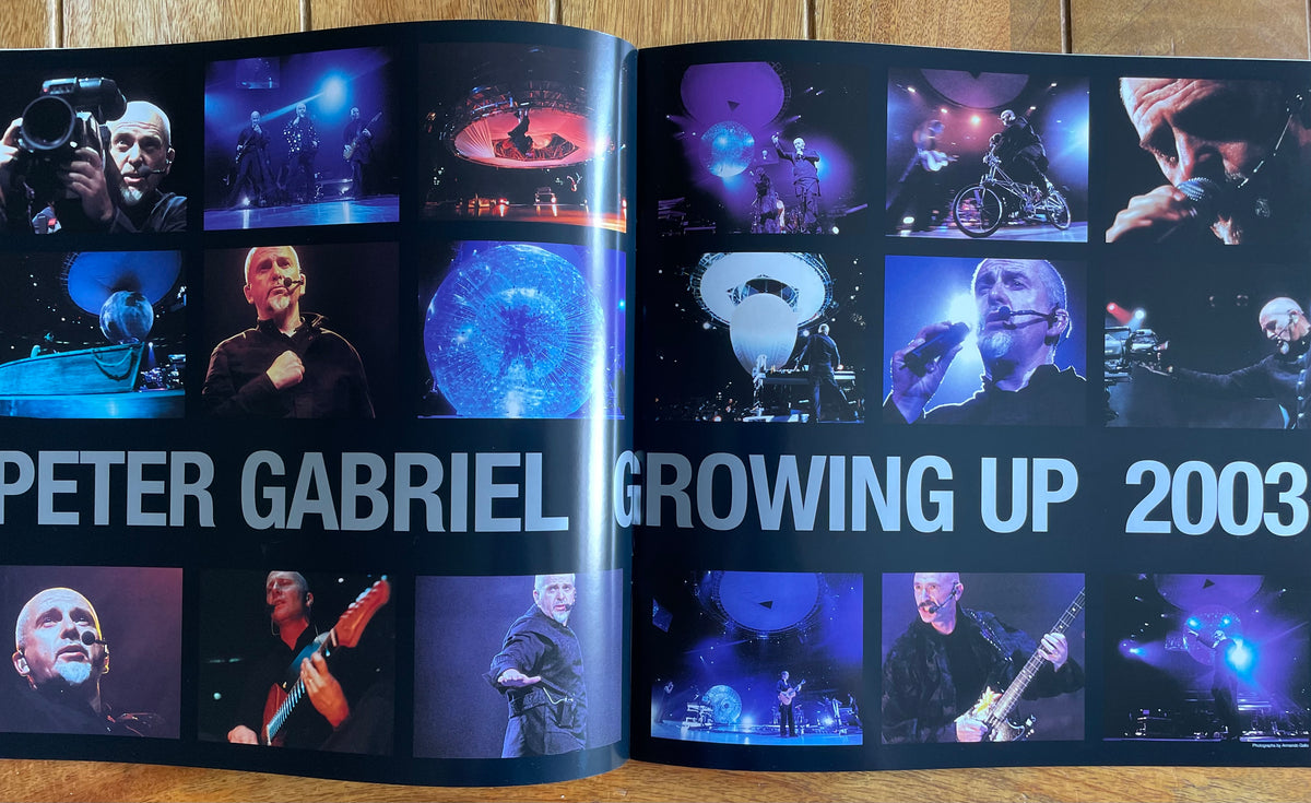 Peter Gabriel - Growing Up Tour Programme 2003 – River Soar Records