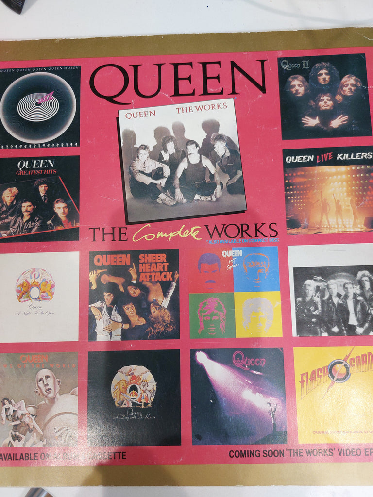 Queen. The Works! Tour programme. – River Soar Records