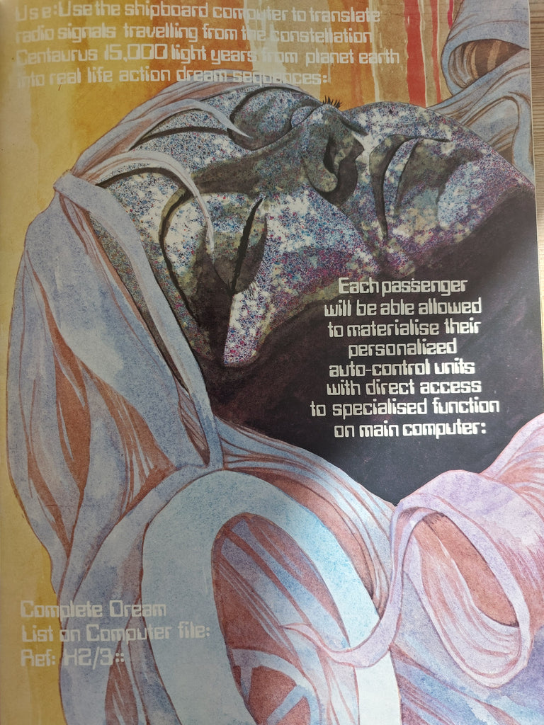 Hawkwind Sonic Attack 1981 Tour Programme – River Soar Records