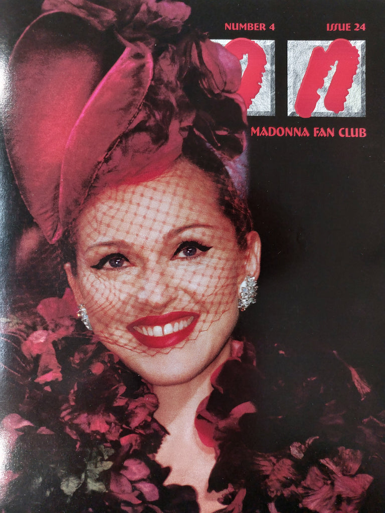 MADONNA ICON FAN CLUB MAGAZINE NUMBER 24 VOLUME 6 ISSUE 4 EVITA ERA – River Soar Records