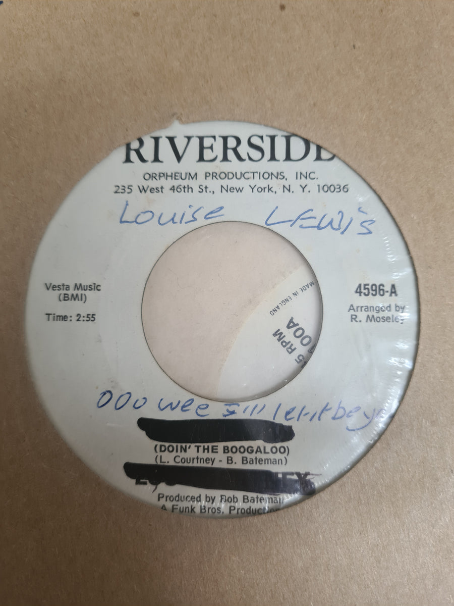 Wee ooo I'll let it be you - Louise Lewis – River Soar Records