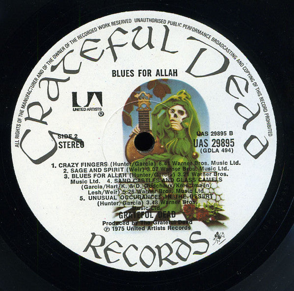 Blues For Allah Album Cover