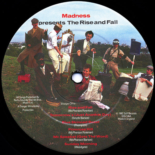 Buy Madness : The Rise & Fall (LP, Album, CBS) Online for a great price ...